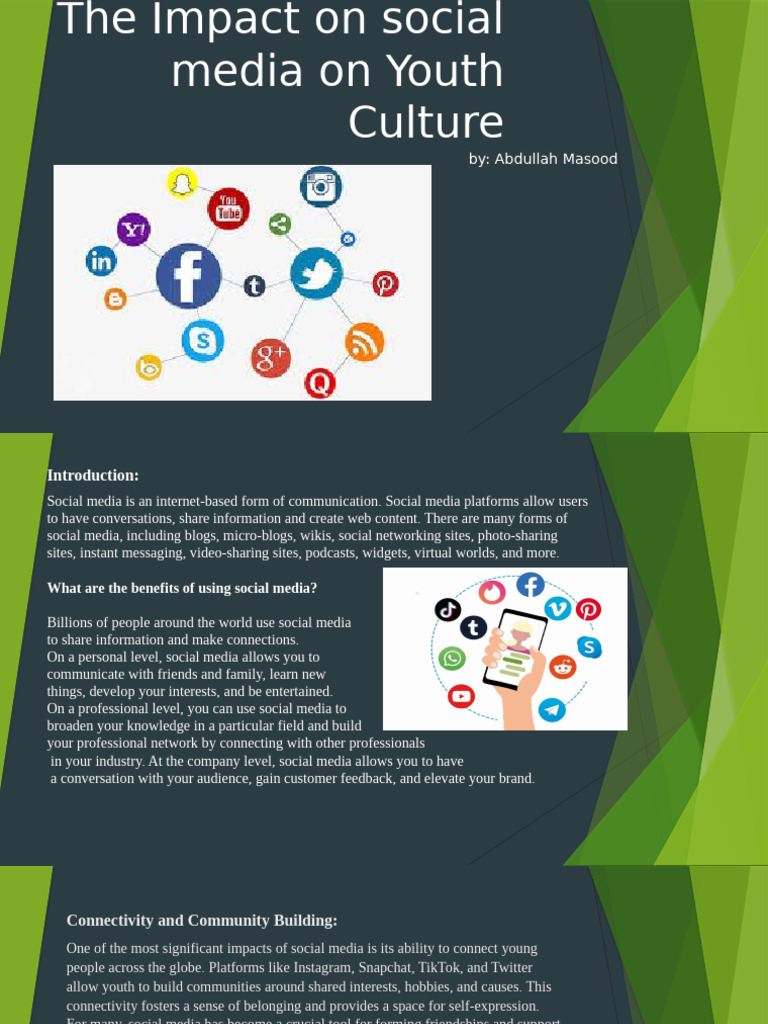 The Impact On Social Media On Youth Culture | PDF | Social Media ...