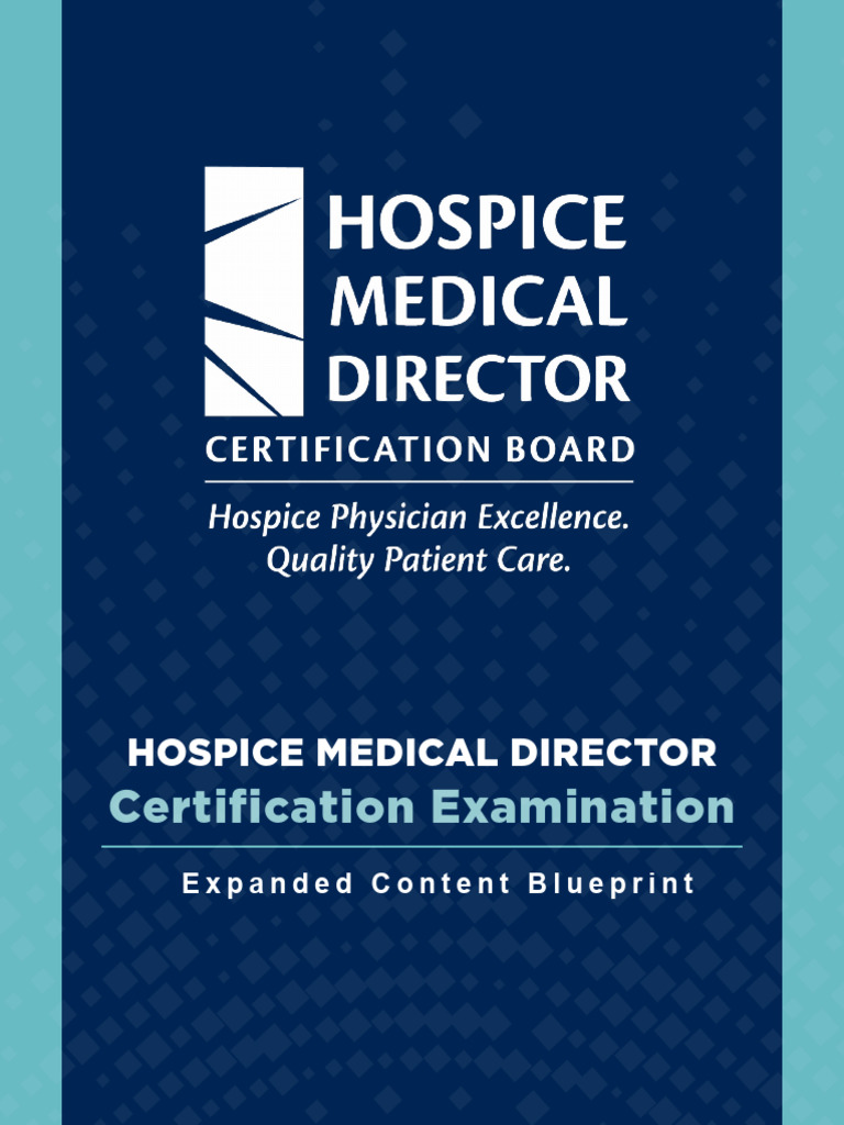 Hospice Expanded Blueprint | PDF | Palliative Care | Opioid