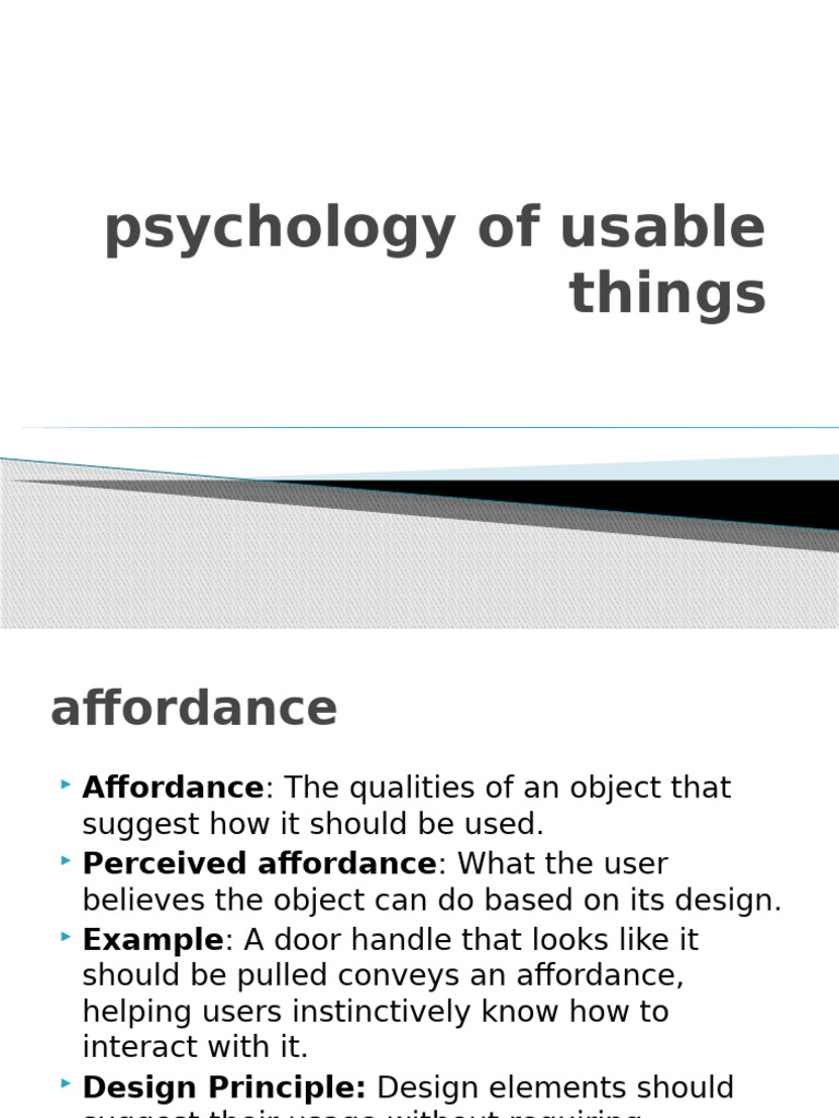 Lec-3 IT 601 | PDF | Usability | Cognitive Science