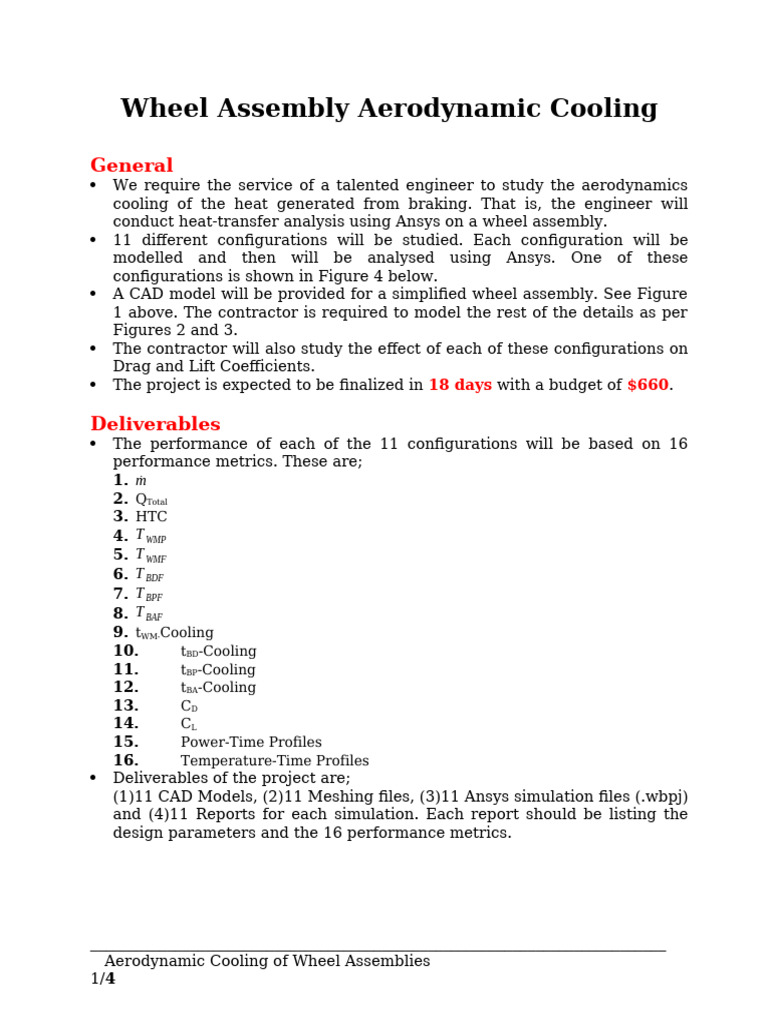 Aerodynamic Brake Cooling-Post | PDF | Vehicle Technology | Automotive ...