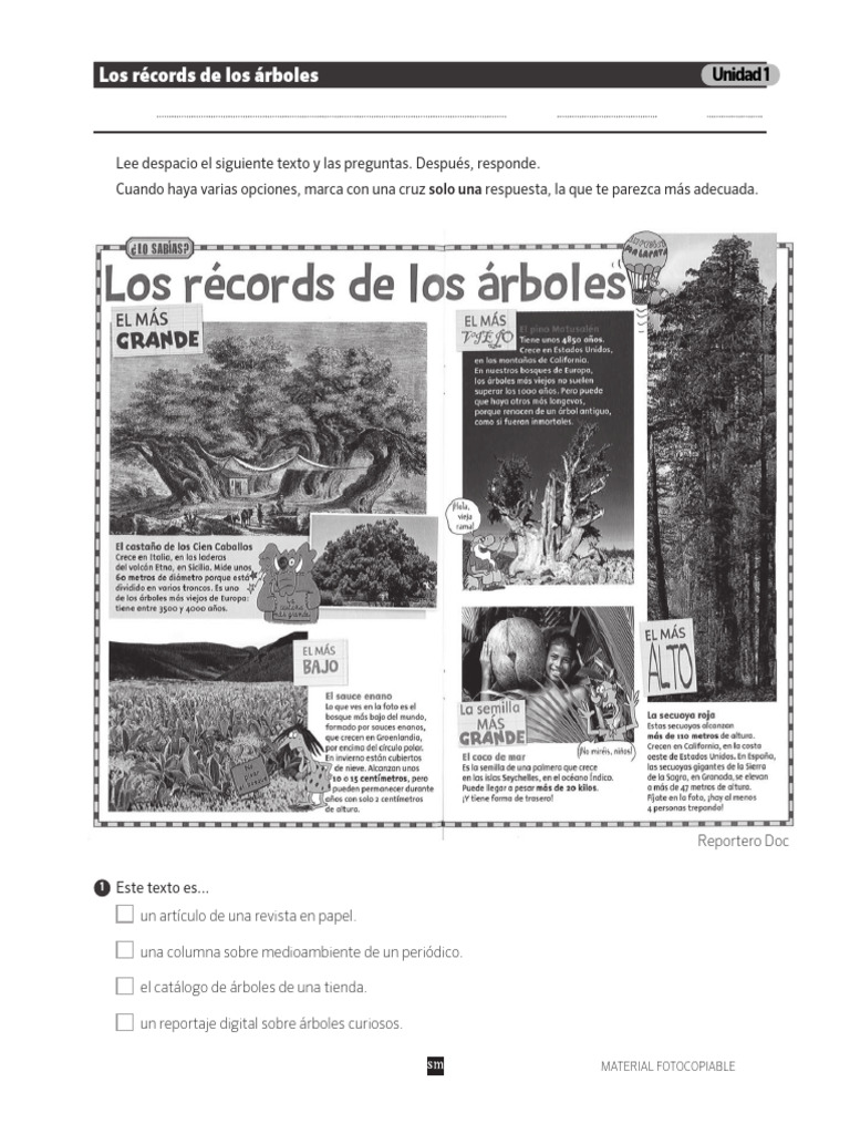 07 - LE - LECTORA - U1 - 001 - ESTUDIANTE Septimo | PDF | Alimentos