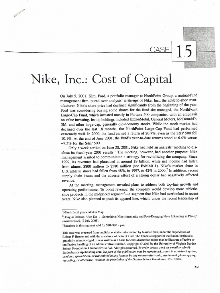 Case Study Nike | PDF