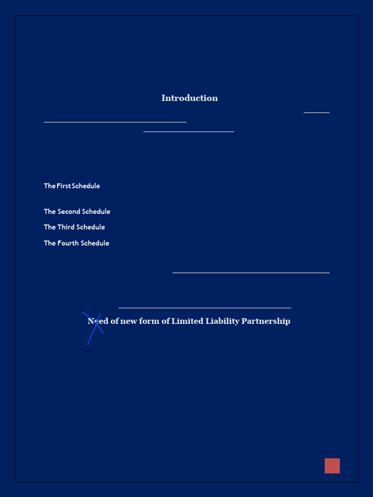 LLP Unit 4 | PDF | Limited Liability Partnership | Partnership