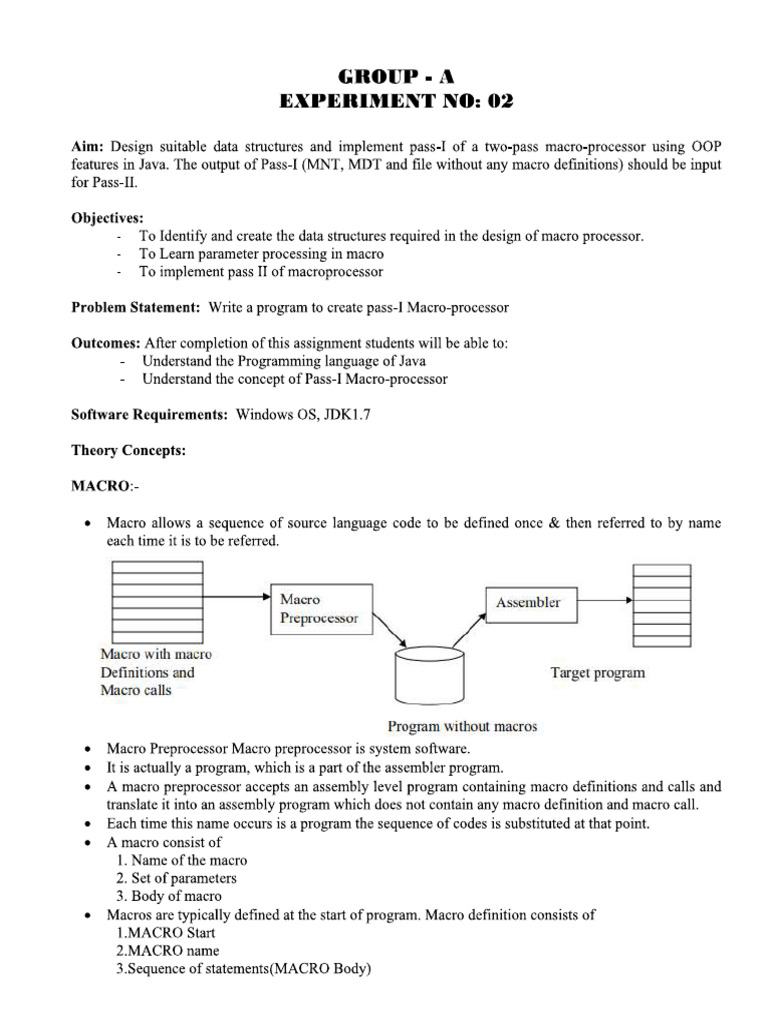 SPOS Lab Assignment 2 | PDF