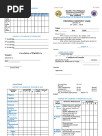Student Daily Progress Report Template | PDF | Wellness