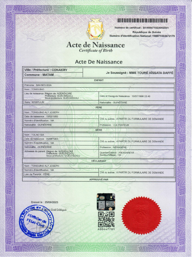 Act Naiss Original | PDF