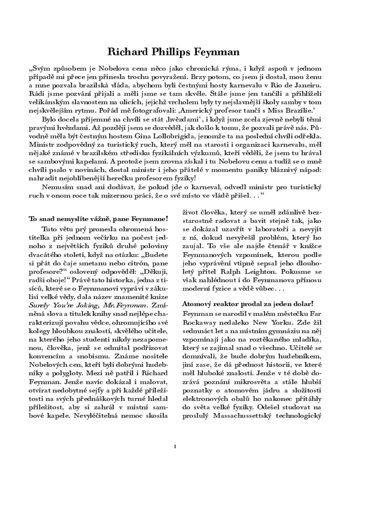 Adoc - Pub - Richard Phillips Feynman | PDF