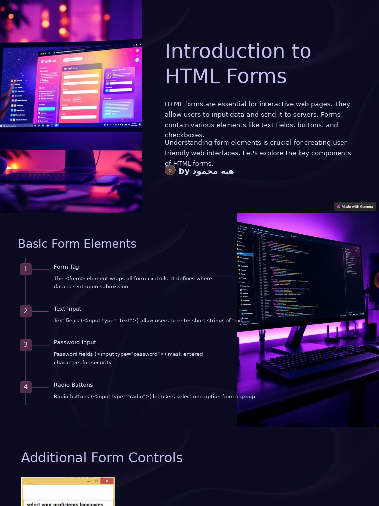 Introduction-to-HTML-Forms | PDF