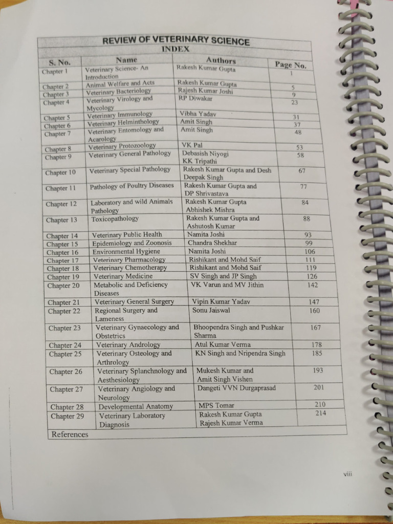 Review of Veterinary Science RK Gupta | PDF