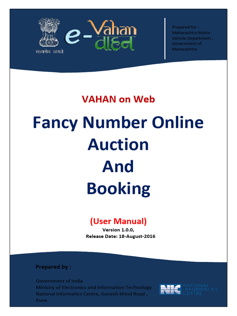 Fancy Number Online Auction and Booking | PDF | Auction | Login