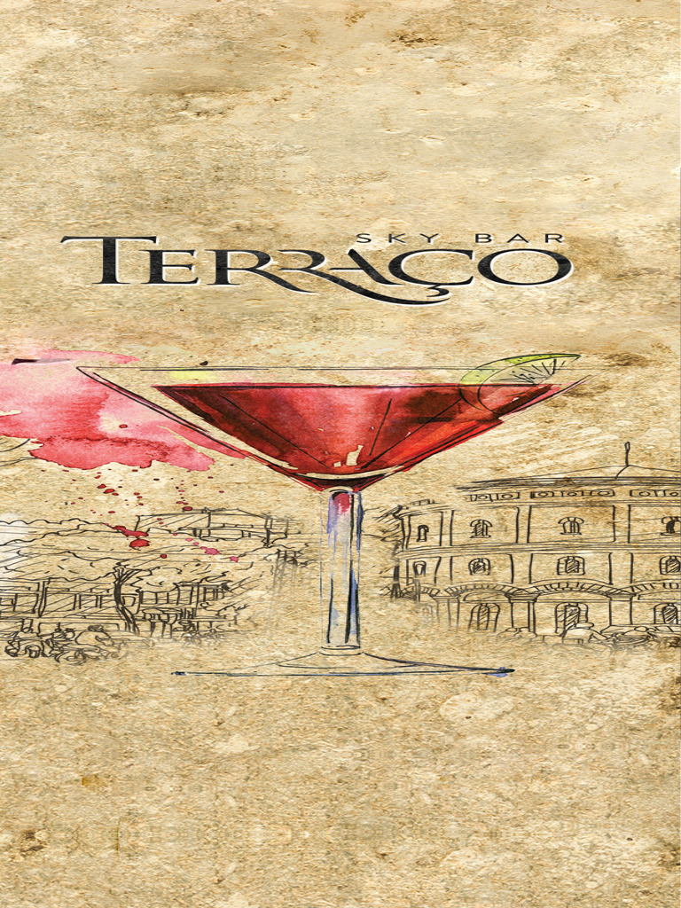 Drink Menu Terraco | PDF | Alcoholic Drinks | Distilled Drinks