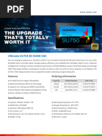 Data Sheet PC sn8000s Nvme SSD 202404 | PDF | Solid State Drive | Flash Memory