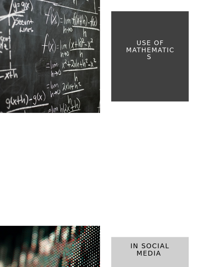 Use of Mathematic S | PDF
