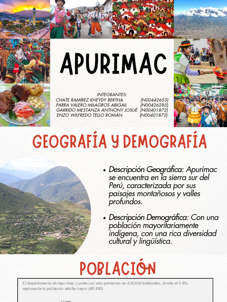 APURIMAC | PDF | Perú | Bailes
