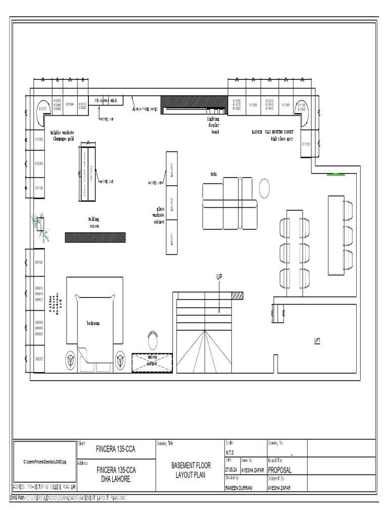 Basement Layout Plan | PDF | Interior Design | Home