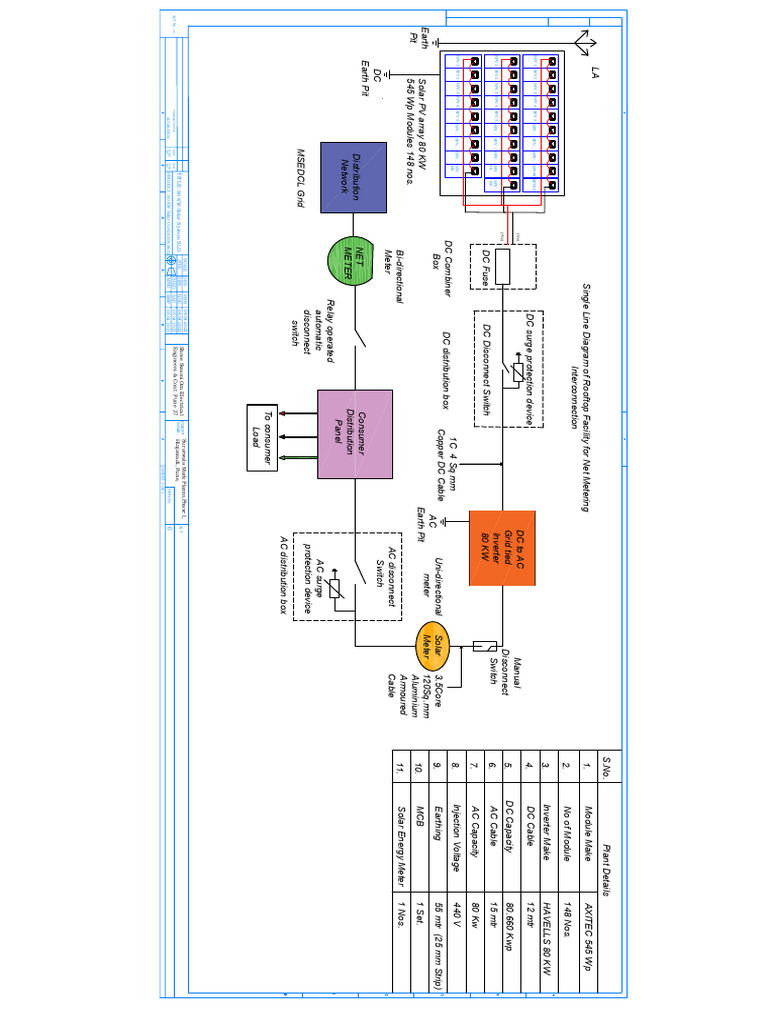 Suratwala, Pune 80 KW SLD | PDF | Alternating Current | Solar Power