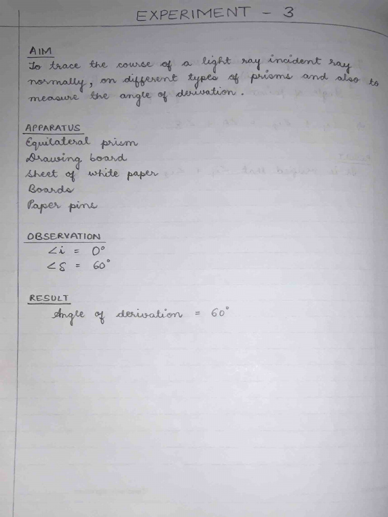 Phy Lab Manual Expmt. 03 | PDF