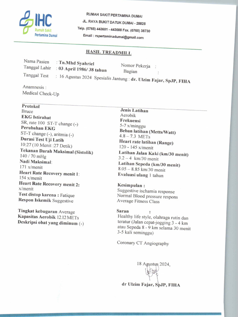 TMT MHD Syahreil | PDF