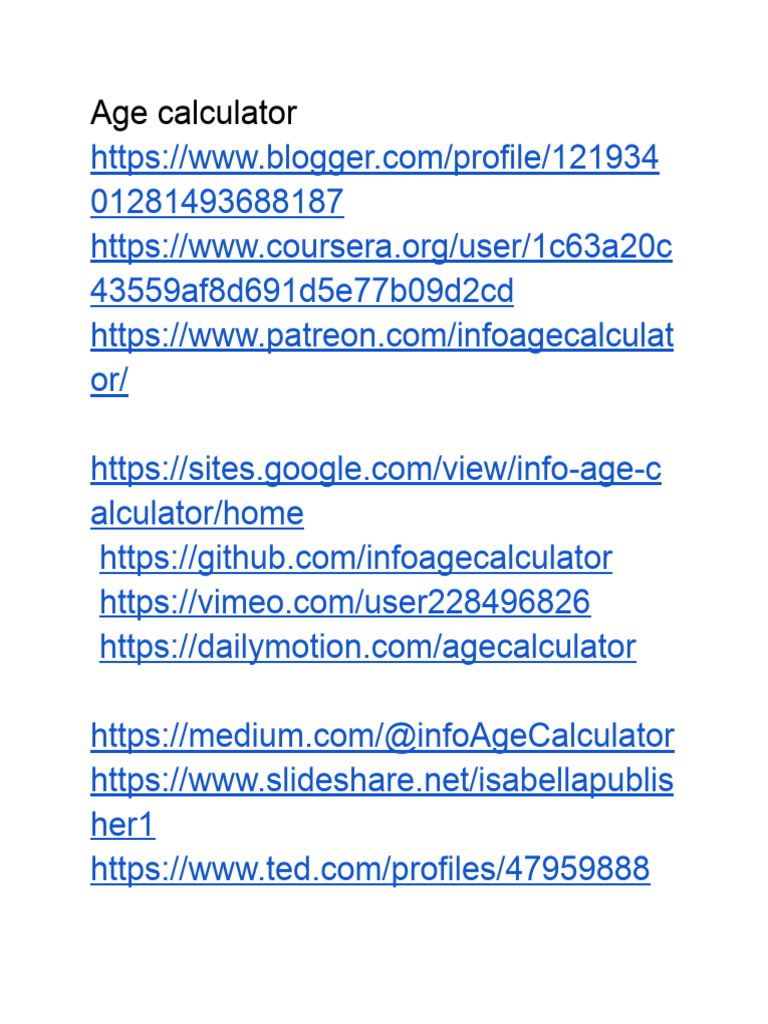 Age Calculator (1) | PDF | Classes Of Computers | Office Equipment
