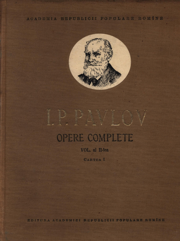 Opere Complete (Ivan P. Pavlov) (Z-Library) | PDF