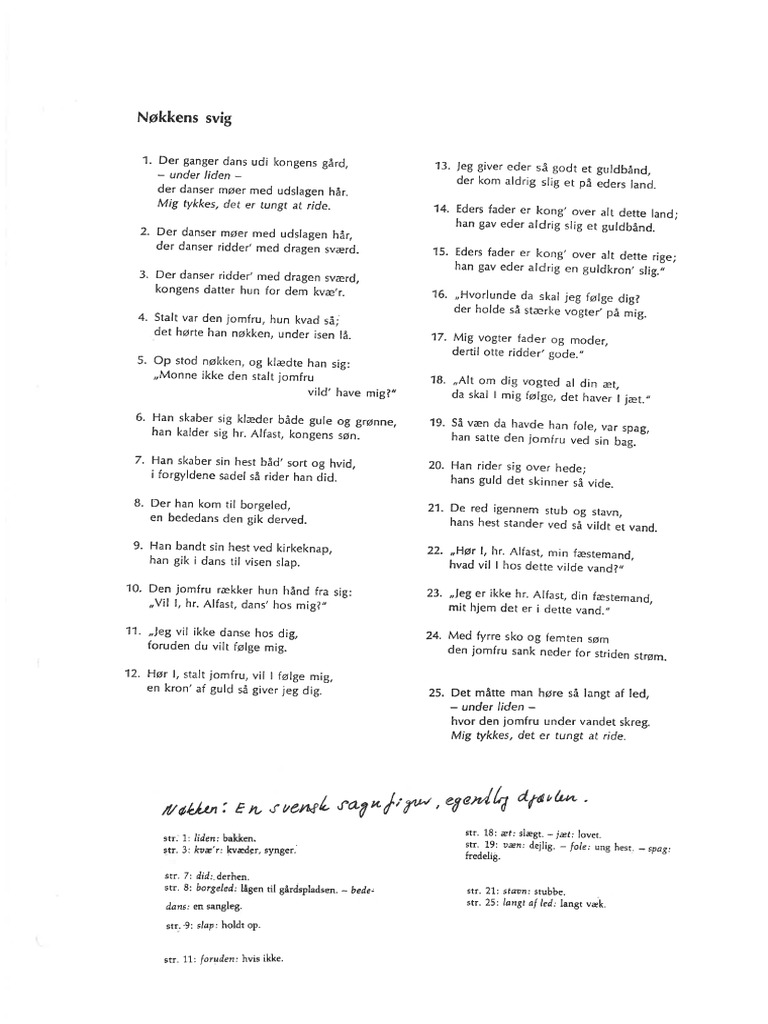 Tekster Til Opgave I Trylleviser | PDF