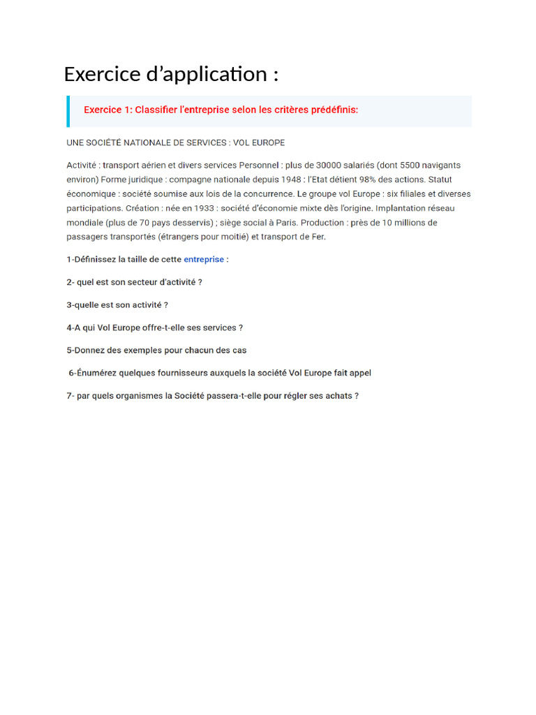 Exercice Expo | PDF