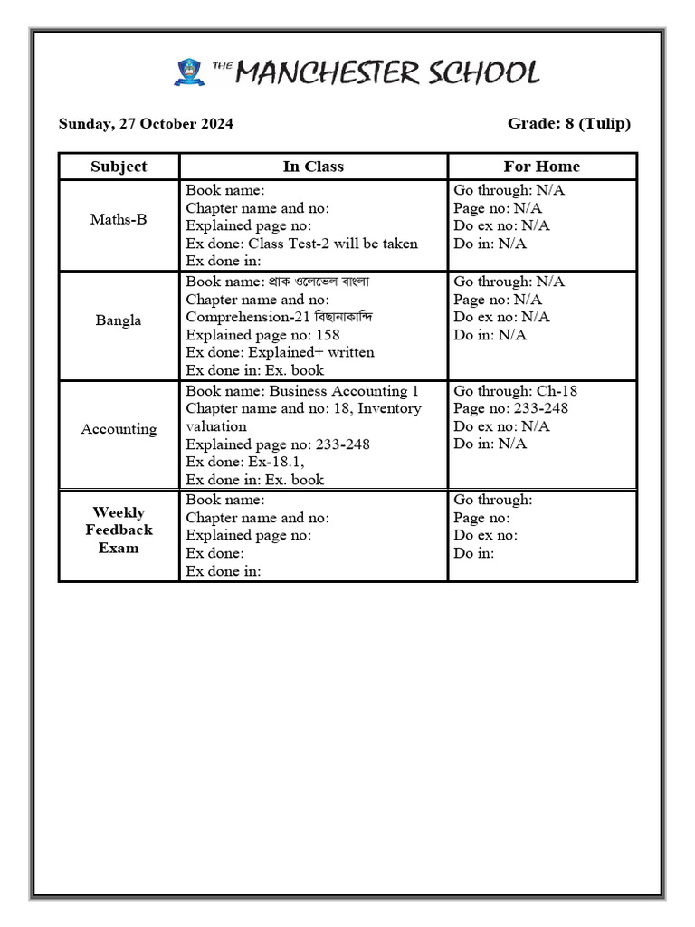 Grade-8 Special Note | PDF