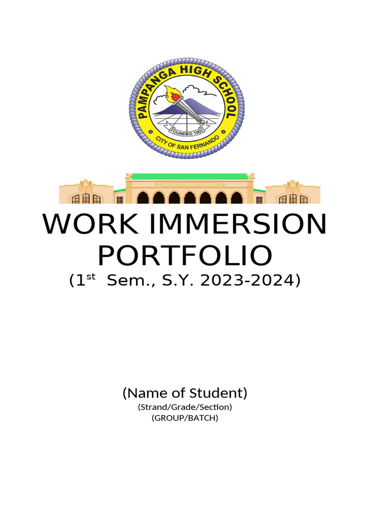 WI Portfolio Template Updated 1 | PDF