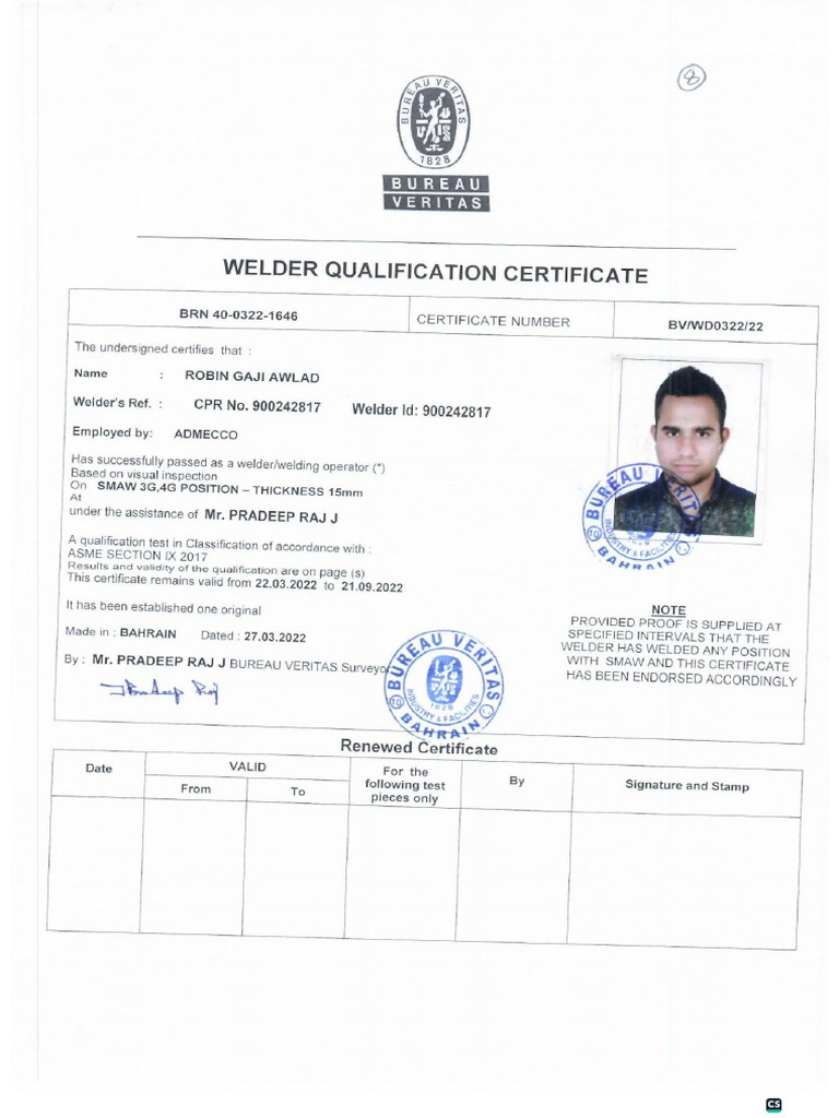 Diploma Welder | PDF