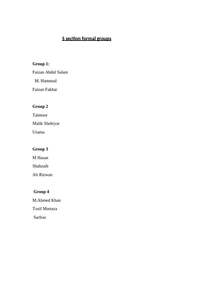 S - Formal Groups | PDF