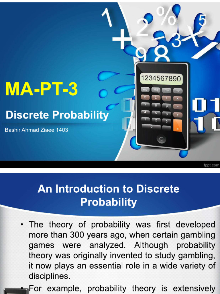 Probability 1 | PDF
