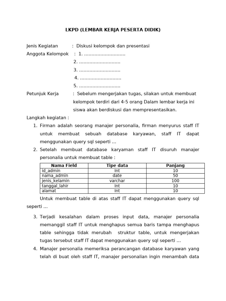Optimasi Database SQL dan Error Handling | PDF | Bisnis | Komputer