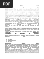 Flag Ceremony Script | PDF