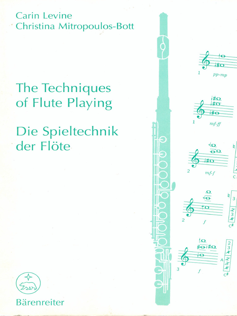 1.the Techniques of Flute Playing | PDF