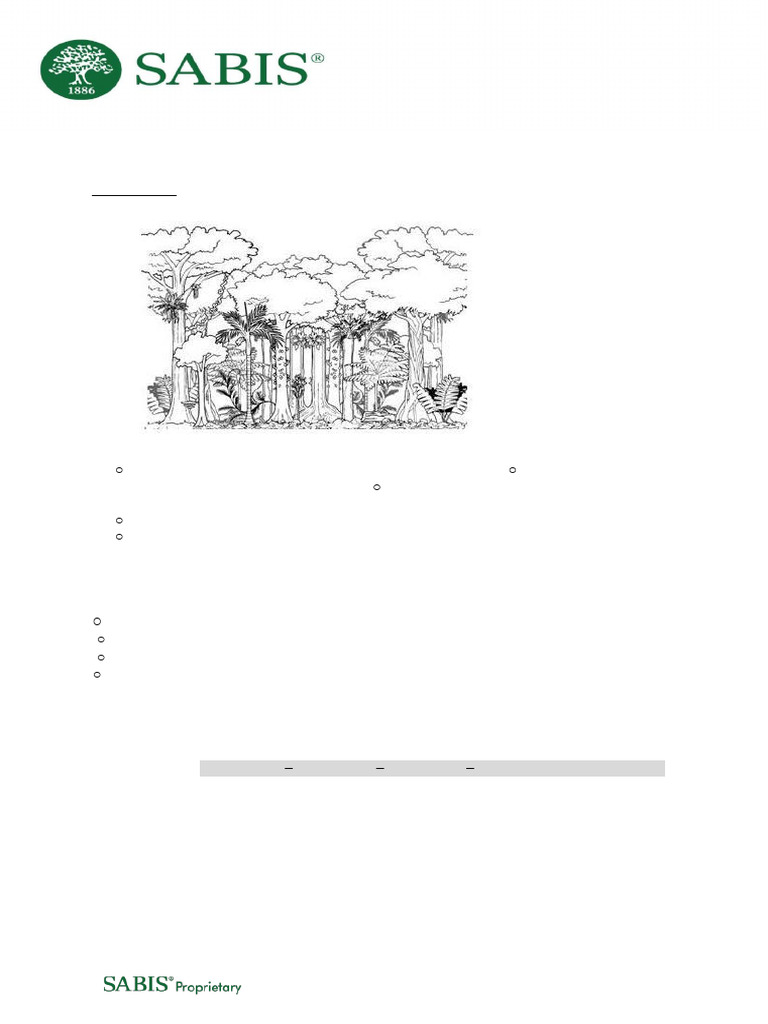 2425 - Level I - Science Revision Sheet - Periodic 1 - Term 1 Sabis ...