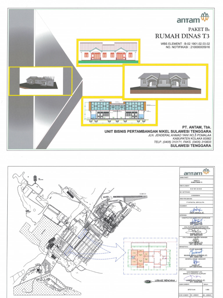Gambar Rumah Dinas Type III | PDF