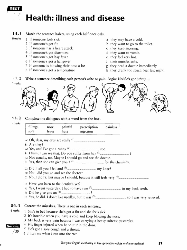 Vocab Practice Test Your English Vocabulary in Use A2-B1 | PDF