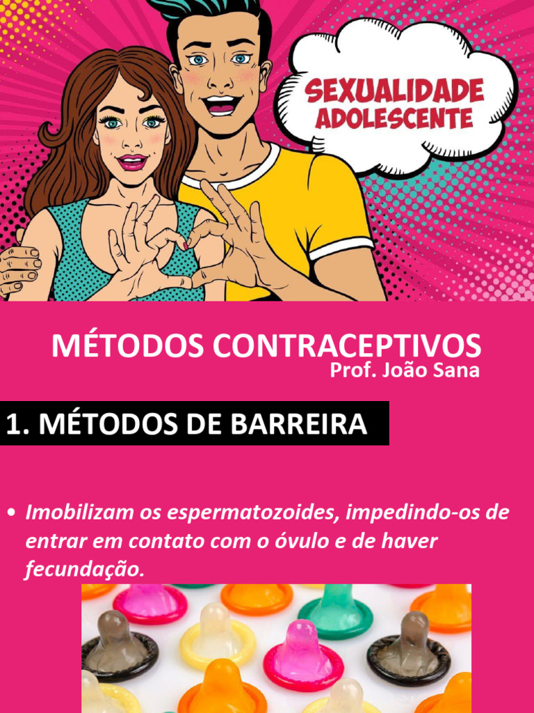 RESUMO Metodos Contraceptivos | PDF | Anticoncepcionais | Pílula anticoncepcional