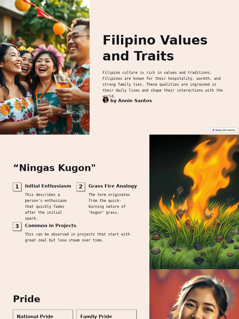 Filipino Values and Traits | PDF