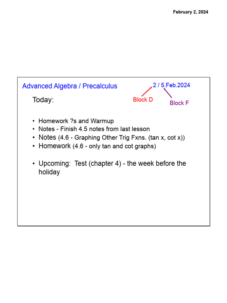 Graphing Trigonometric Functions Guide | PDF | Trigonometric Functions ...