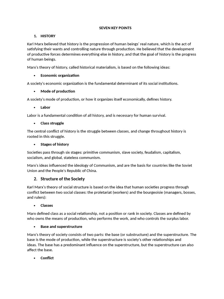 Understanding Marxism: Key Concepts Explained | PDF | Marxism | Karl Marx