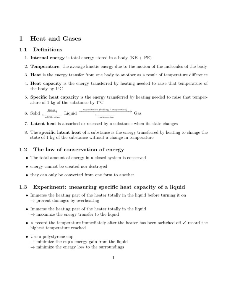 Heat LQ | PDF | Gases | Heat