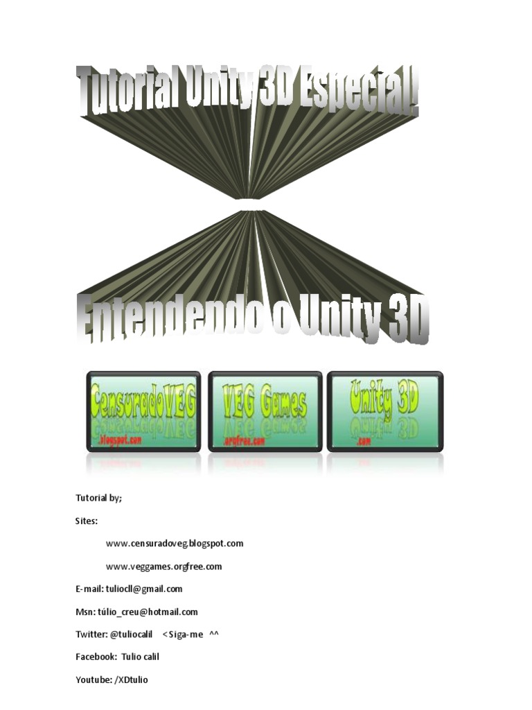 Tutorial Básico de Unity 3D | PDF | Unity | Céu