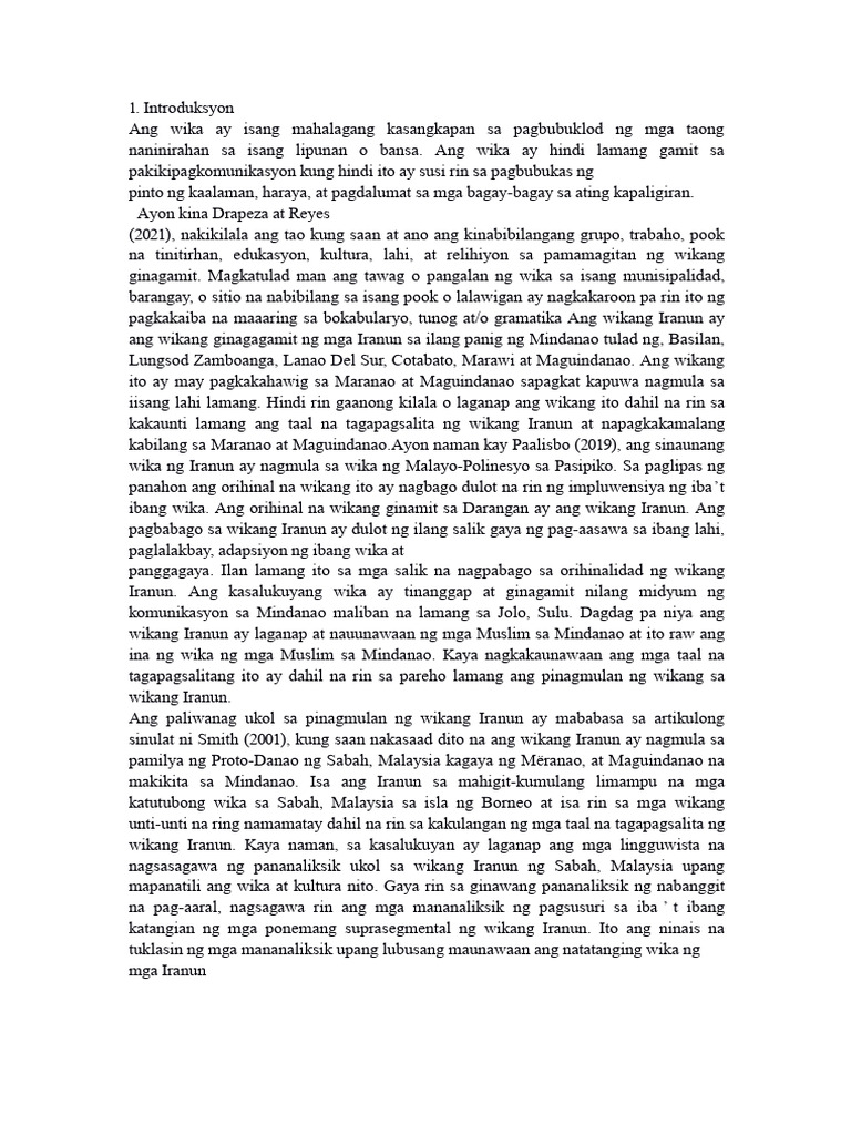 1 Introduksyon | PDF