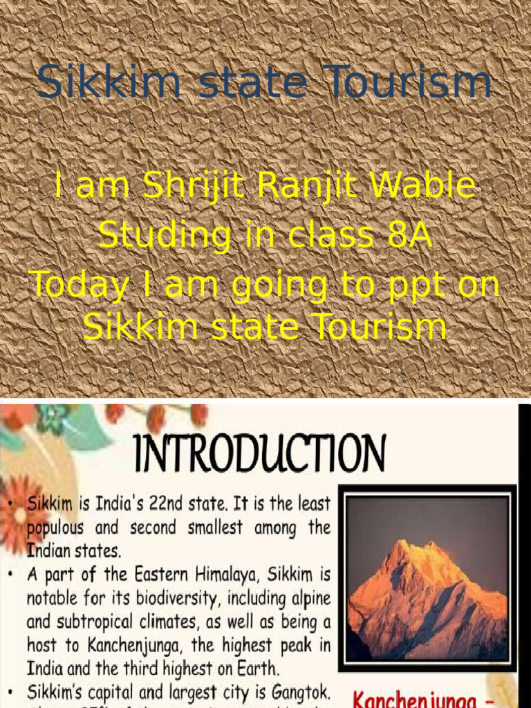 Sikkim State Tourism | PDF