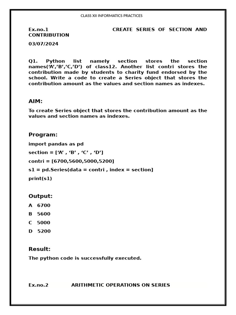 Class Xii Informatics Practices Pdf Computer Programming Computing