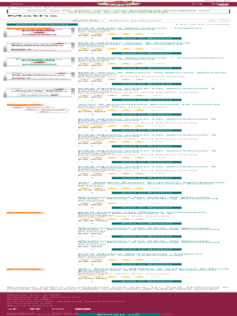 Maths Cgp Books 2 Pdf Secondary Education Educational Stages