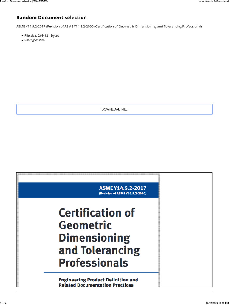 Random Document Selection - TOAZ - INFO | PDF | I Cloud | I Pad
