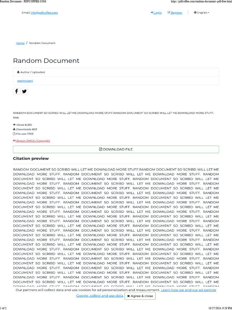 Random Document | PDF