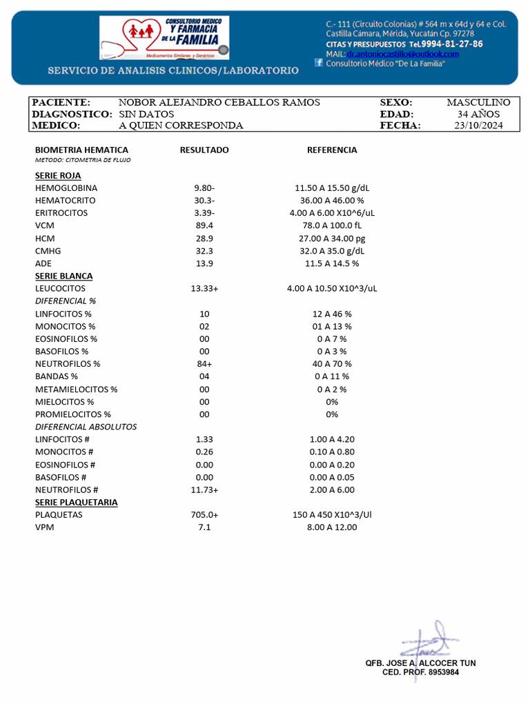 Nobor Alejandro Ceballos Ramos | PDF | Tejido (biología) | Inmunología